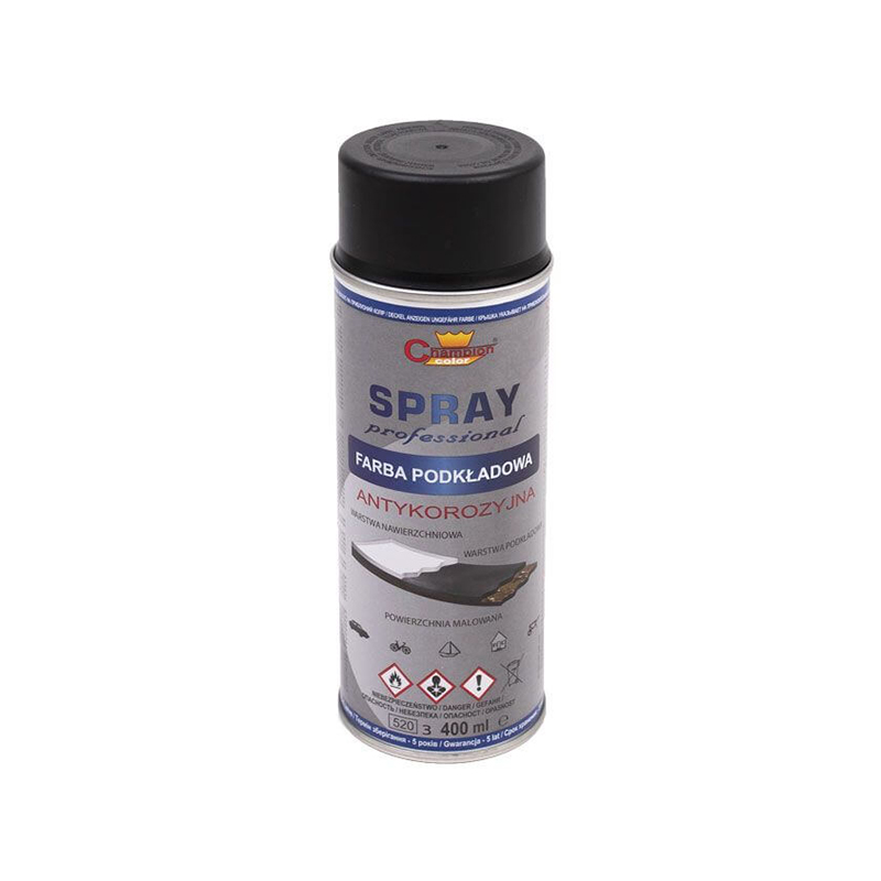 CHAMPION FARBA ANTYKOROZYJNA SPRAY 400ML - Domat